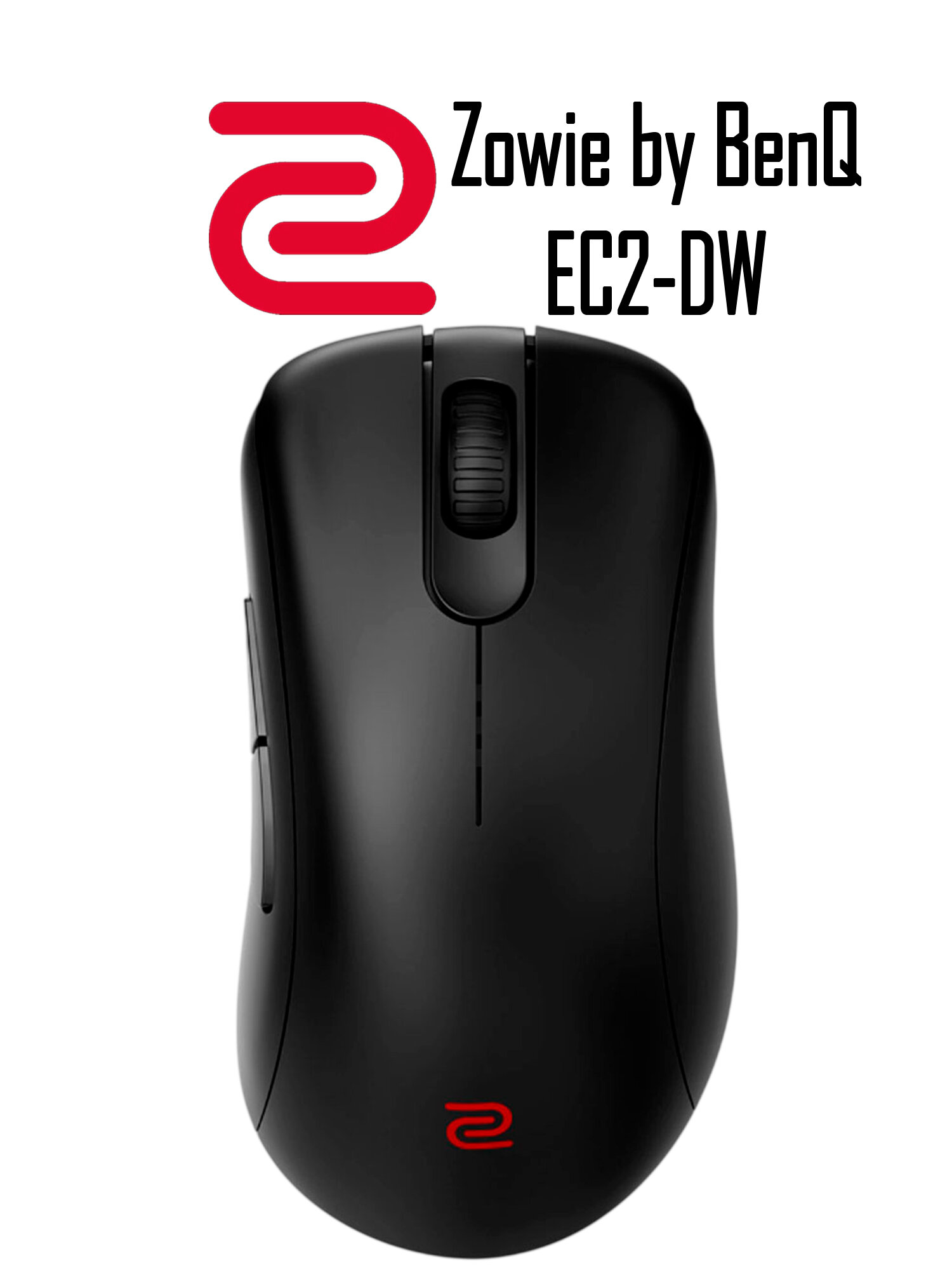 Мышь Zowie by BENQ EC2-DW Wireless Medium Black, беспроводная, черная