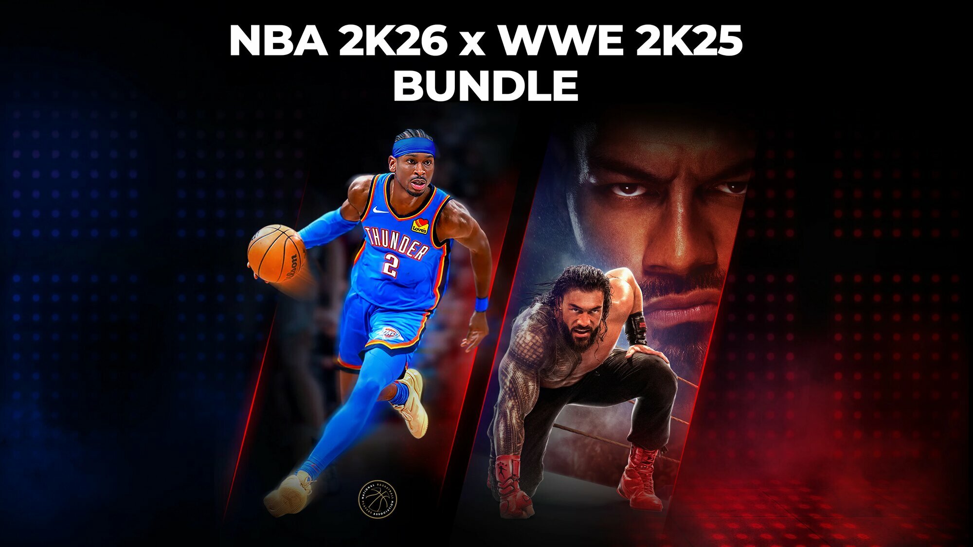 Игра NBA 2K26 x WWE 2K25 Bundle, цифровое издание PlayStation 4 и PlayStation 5, регион Турция / код пополнения баланса