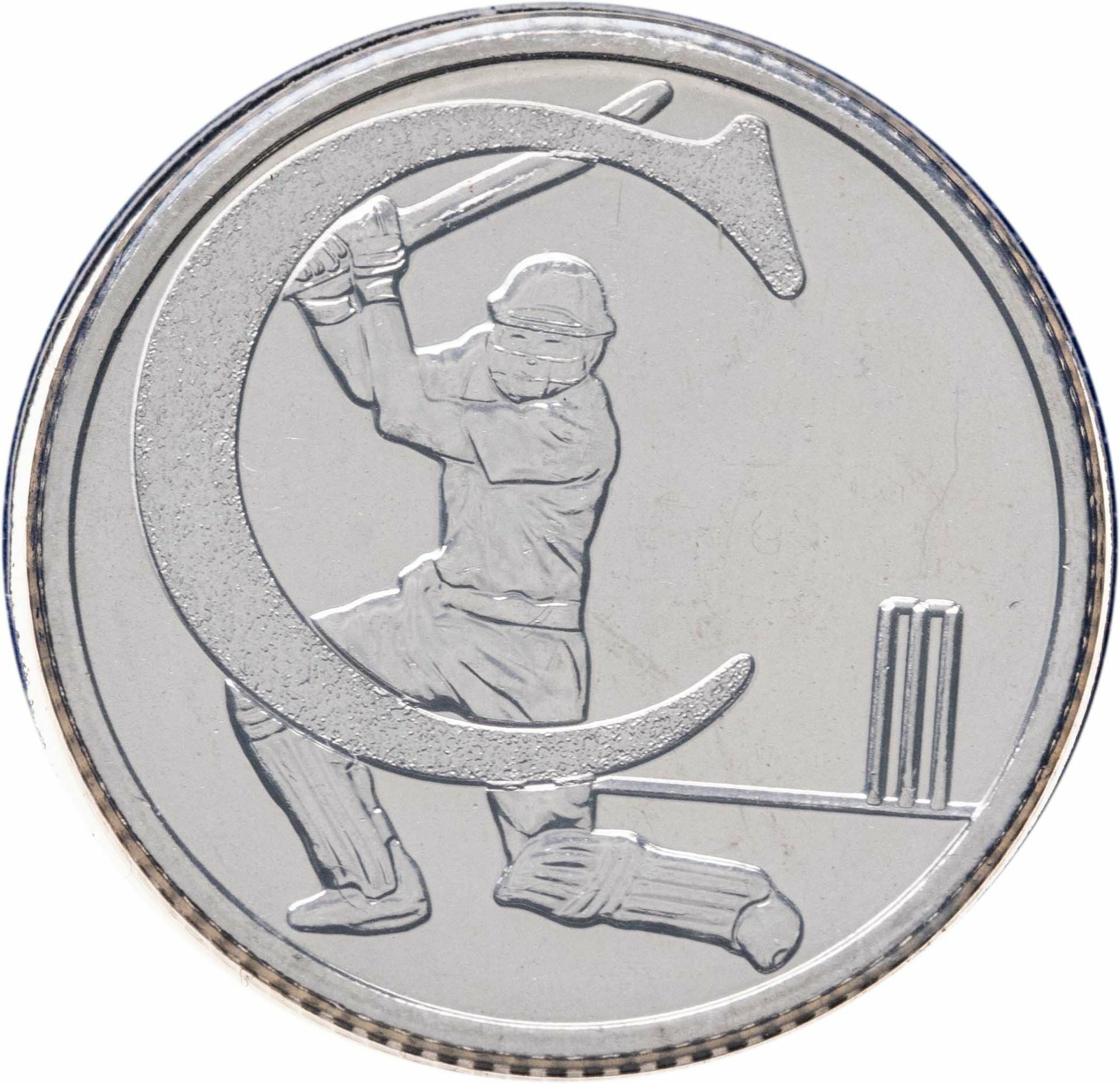 Великобритания 10 пенсов 2018 Алфавит буква C", Сталь, в сохранности UNC