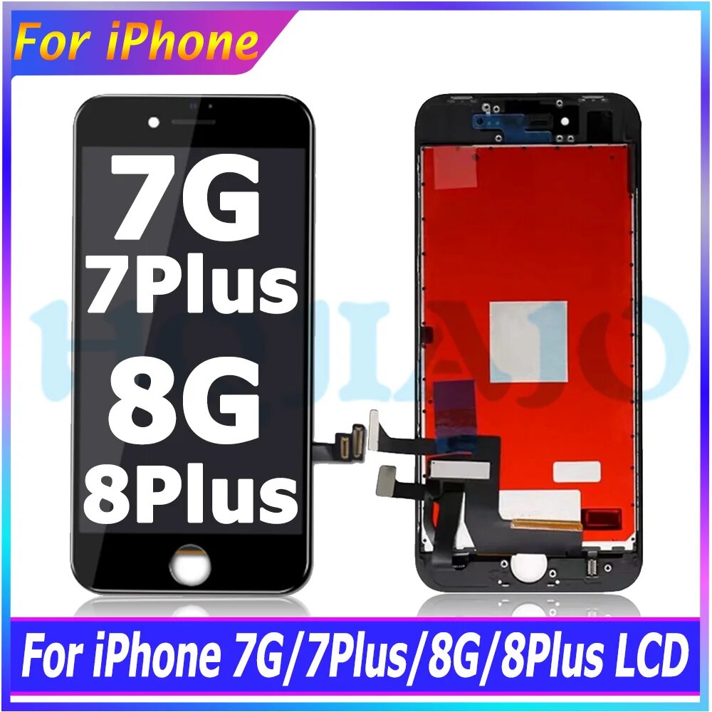 Сенсорный ЖК-экран AAA+ для iPhone 8, 8 Plus, сенсорный дисплей, ЖК-дигитайзер для iPhone 7, 7 Plus, комплект дисплея в сборе
