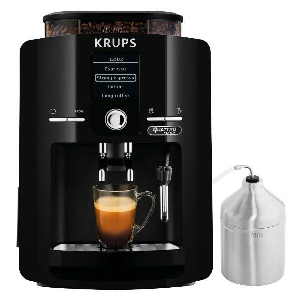 Кофемашина автоматическая Krups Espresseria Quattro Force EA82F010 Black