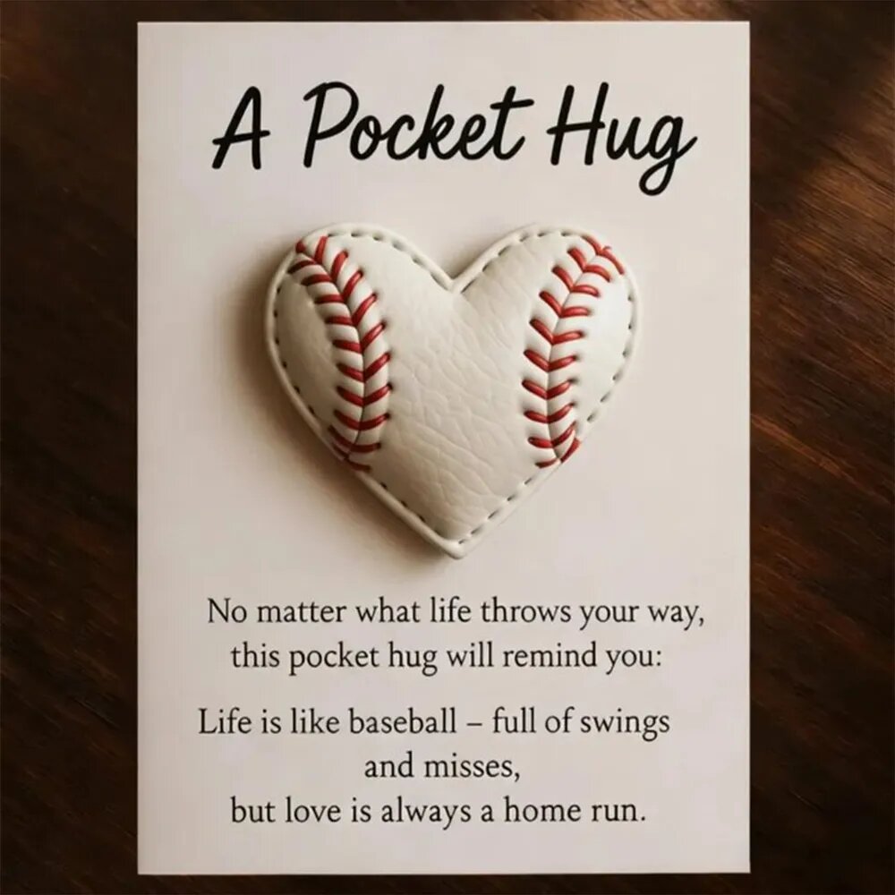 Мотивационные карманные обнимашки для софтбола с подарочной картой арманные обнимашки для софтбола для друзей