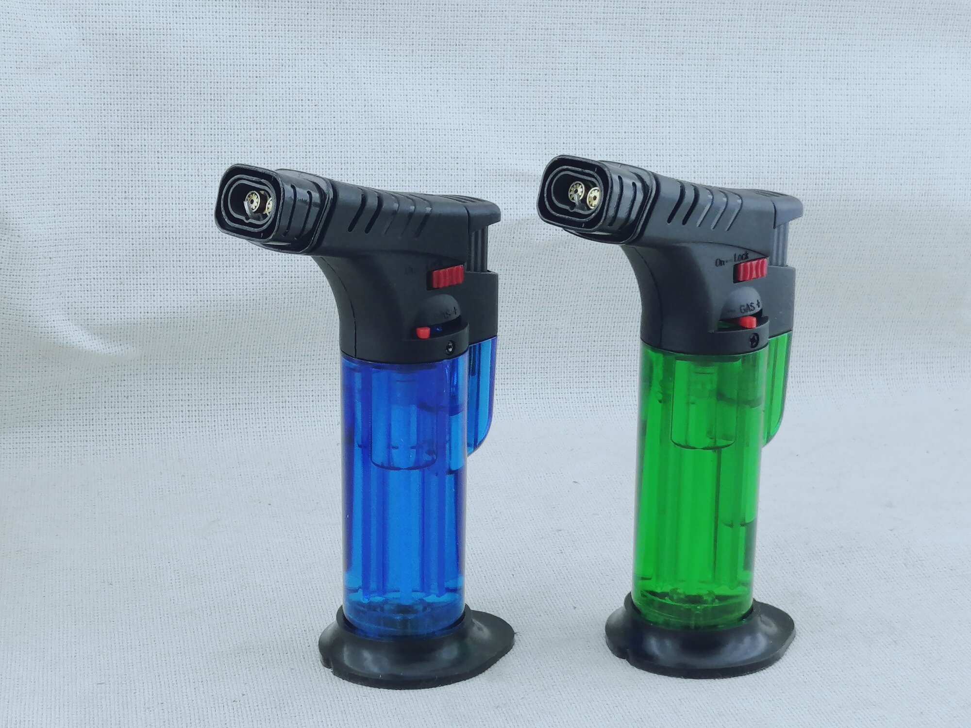 Зажигалка туристическая, горелка для камина, для мангала два сопла, 2 штуки, без газа, НЕ заправлена