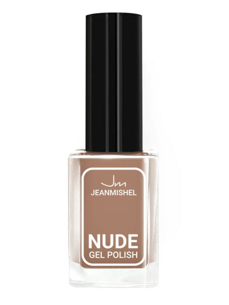 Лак для ногтей Jeanmishel Nude collection с эффектом геля, тон 379 бисквитный, 12мл