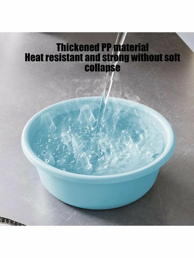 Таз " "Домашний тазик таз, Применяется для стирки, умывания лица, мытья ног,1 шт.", 4 л, 1 шт", пластик, 4 л, 1 шт