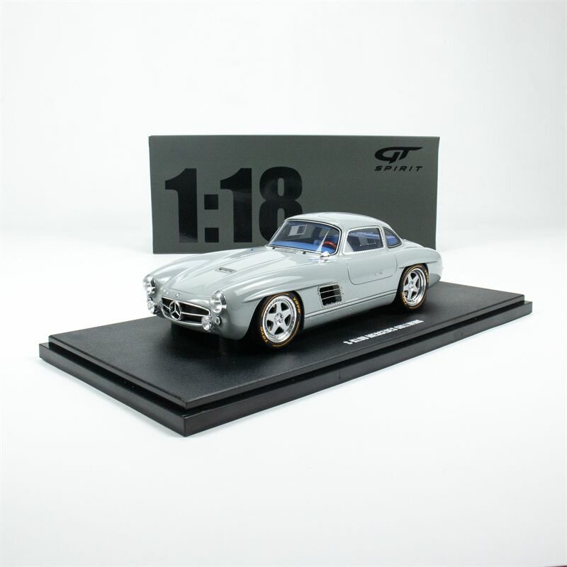 Машинка GT Spirit 1:18 Mercedes-Benz MERCEDES GULLWING 2021 Модель автомобиля из смолы