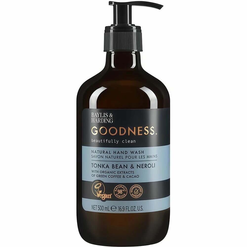 Baylis & Harding - Goodness Tonka Bean & Neroli Hand Wash Жидкое мыло для рук 500 мл
