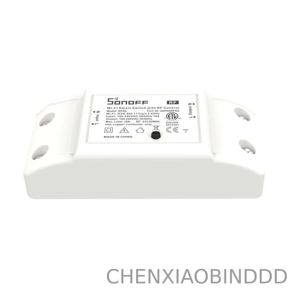 Sonoff RF R2 Умное реле для дома с поддержкой Wi-Fi и RF, управление через пульт — фото 1