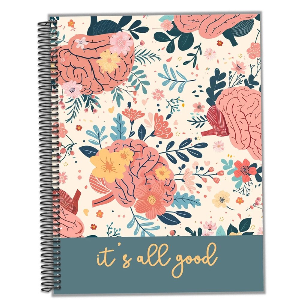 Эмоциональный дневник на высококачественной бумаге для комфортного написания и ежедневного использования в офисе, школе или других местах.