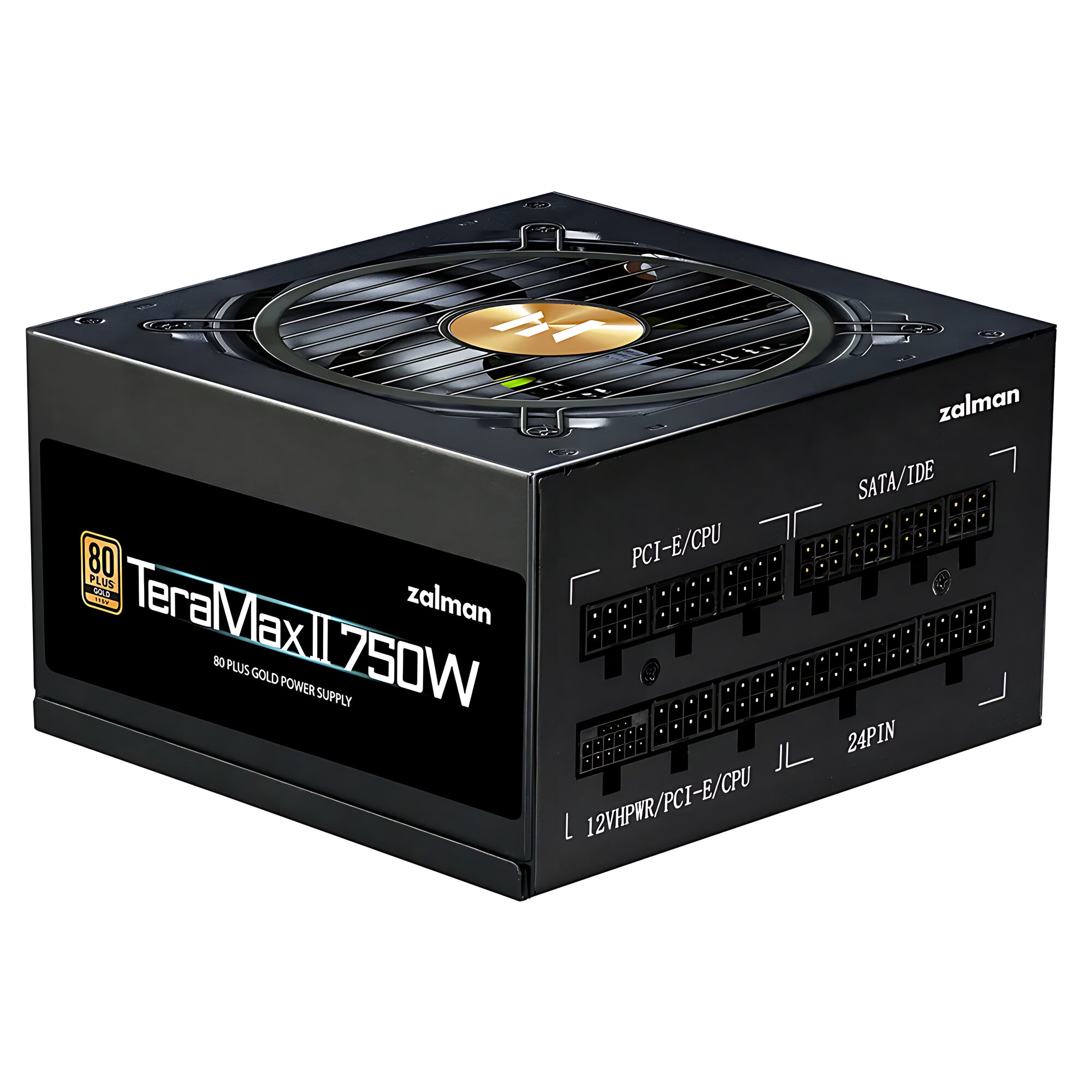 Блок питания Zalman 750W TeraMax II, модульный, 16 pin PCIe 5.0, 80 PLUS Gold (ZM750-TMX2)