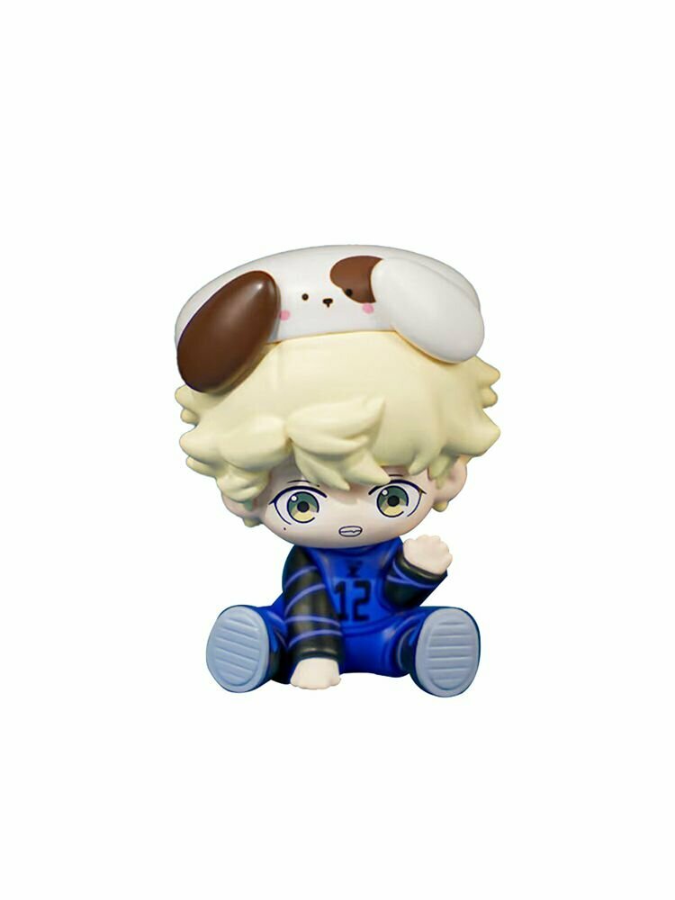 Фигурка Синяя тюрьма: Блю Лок Кира Рёсукэ/ Blue Lock Kira Ryosuke Q version figure Подарок для фаната (8см)
