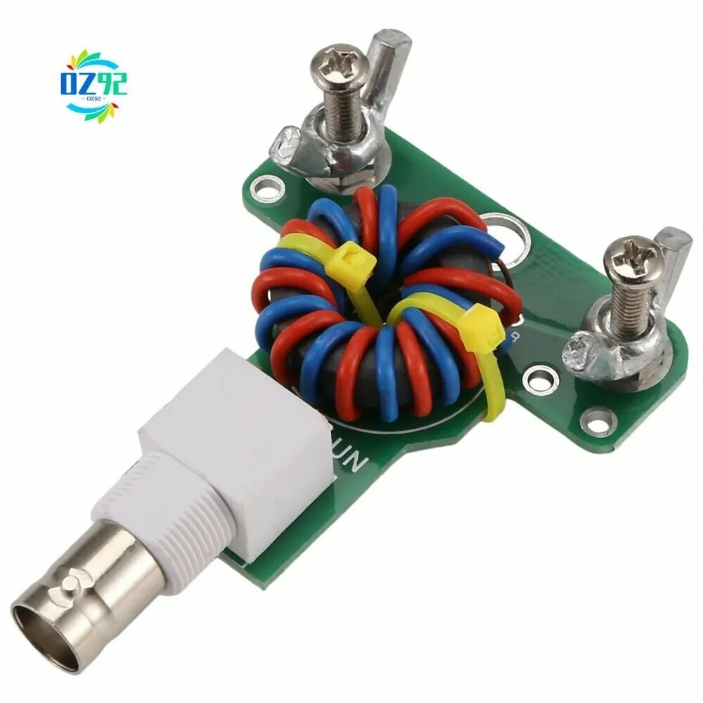 (H R Y A) Портативная КВ коротковолновая дипольная антенна 4: 1 Балун Мини Баррон Водонепроницаемая