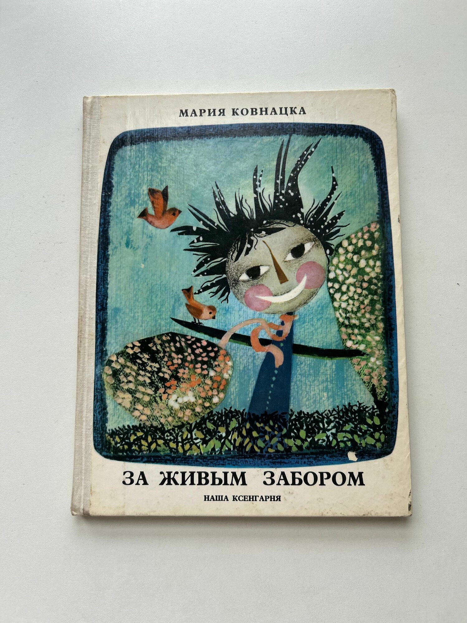 За живым забором. Перевод с польского. Иллюстратор Я. Кжеминска. Издание 1974 года