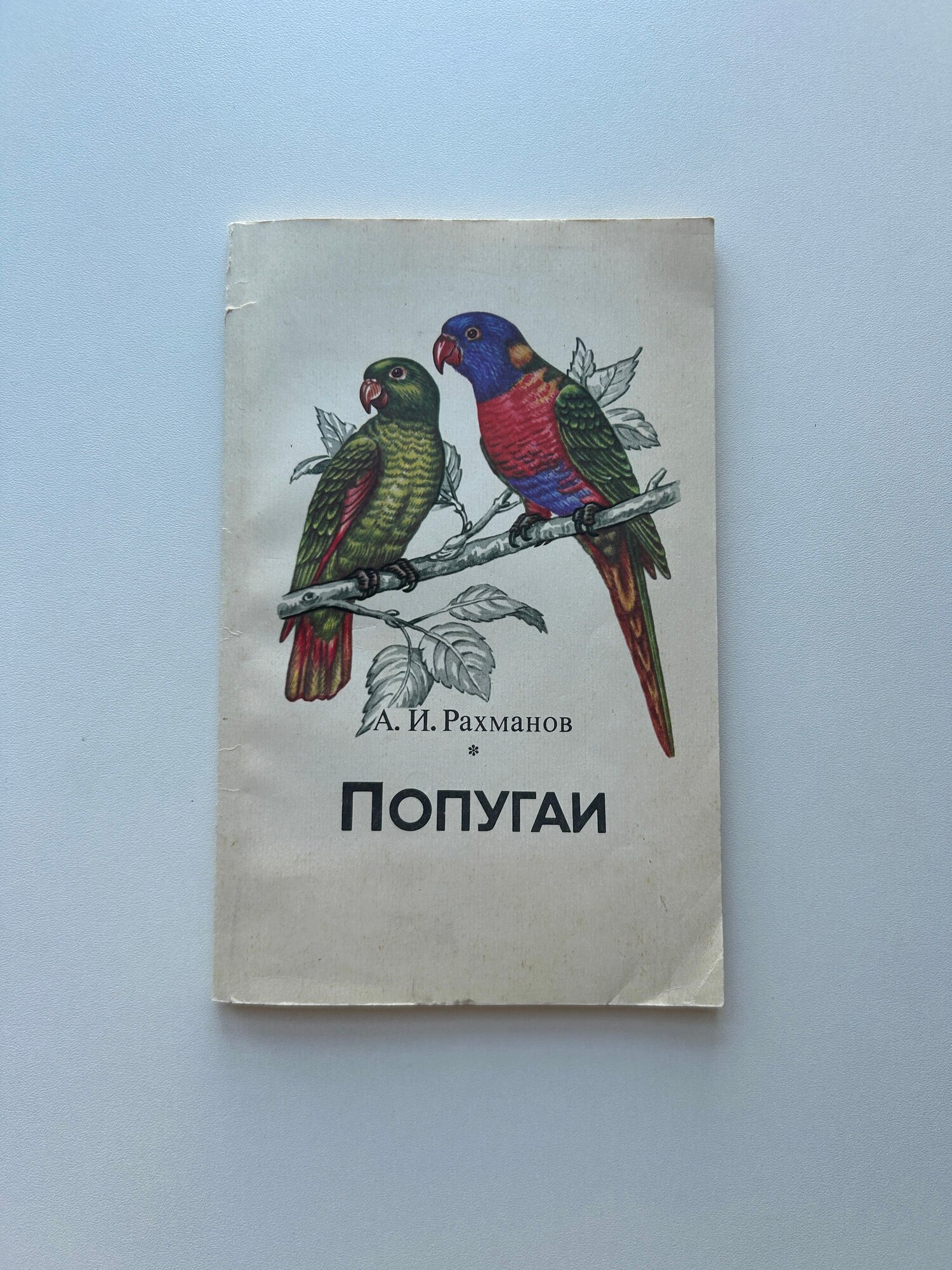 Книга Попугаи. Издание 1983 года