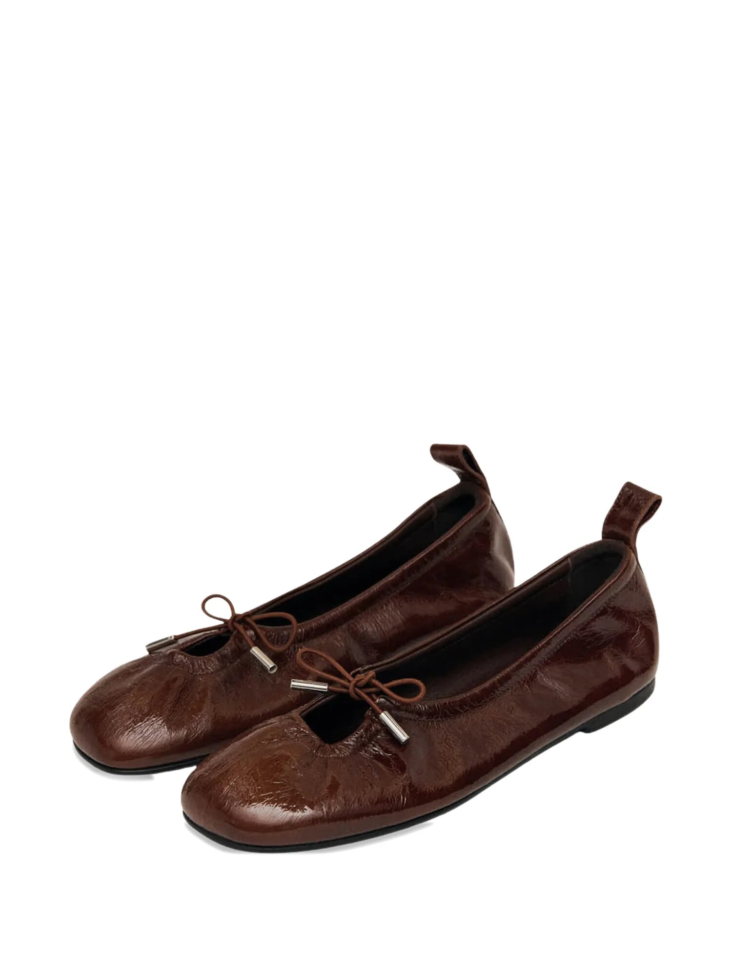Балетки Alohas Rosalind leather ballet flats, размер 40, коричневый — фото 1