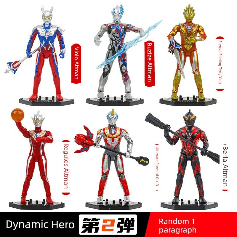 Сборная фигурка серии Dynamic Hero 2-Box случайный 1 стиль, аниме-скульптура для мальчиков, 12 см