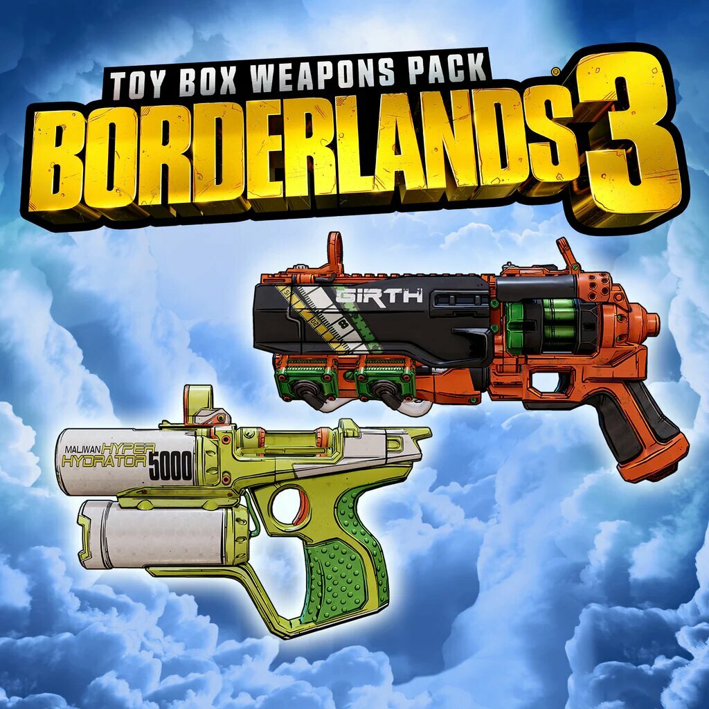 Дополнение Borderlands 3 Toy Box Weapons Pack PS4 & PS5, цифровое издание PlayStation 4 и PlayStation 5, регион Турция / код пополнения баланса