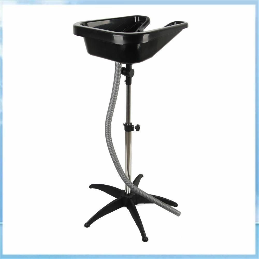 Портативная раковина для парикмахерских услуг с регулируемой высотой, удобная модель