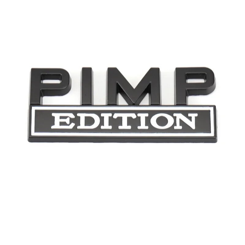 Металлическая наклейка PIMP Sticker для авто