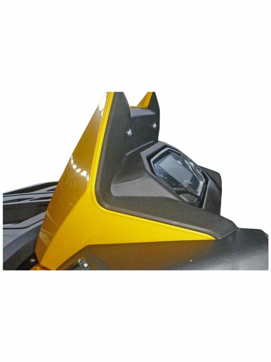 Отсек приборного щитка черный, пластик, квадроцикл Stels Гепард 2.0 650/800/850/1000, LU079843 (item:260)