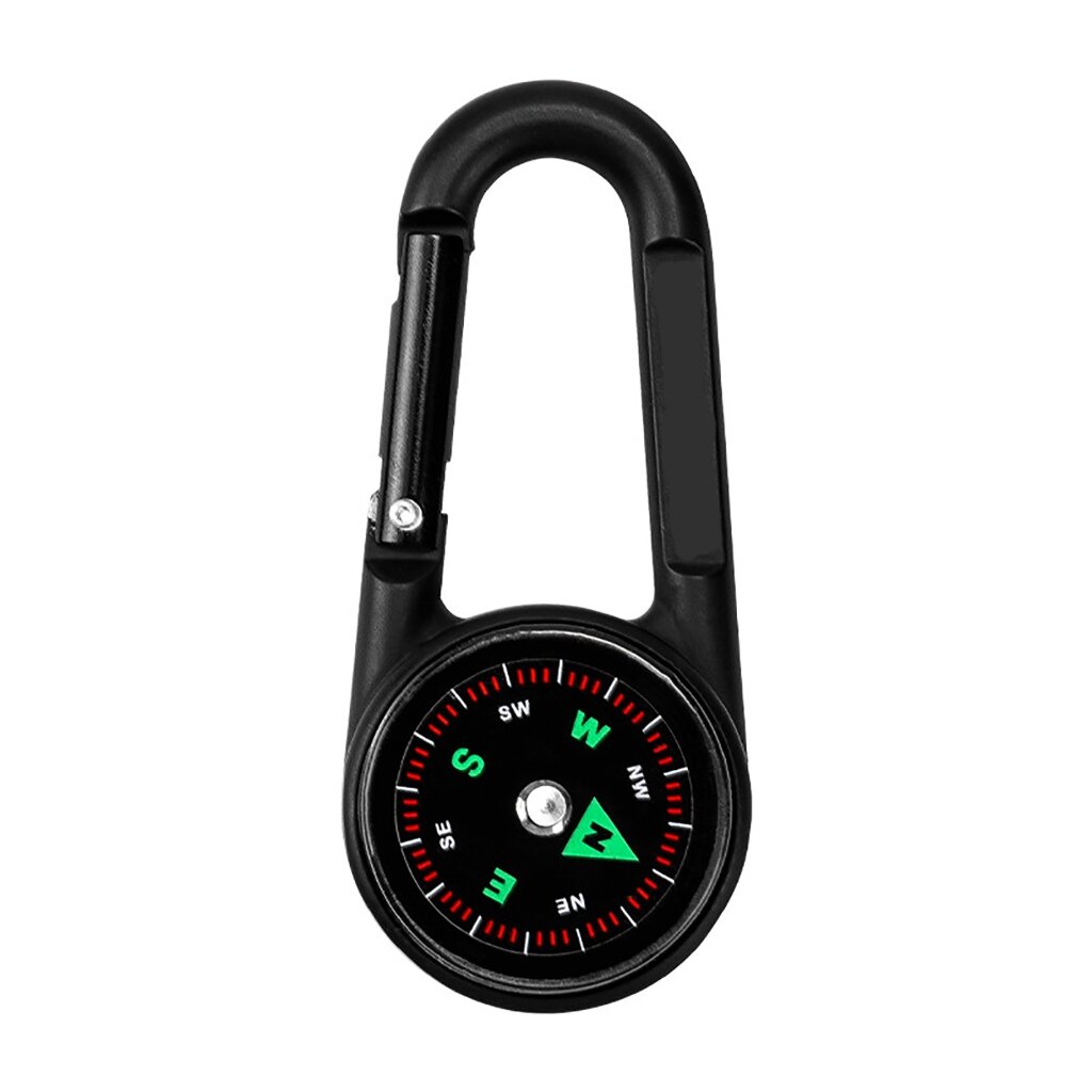 Легкий Брелок Для Ключей Для Кемпинга Двухсторонние Компасы Термометры Долговечные