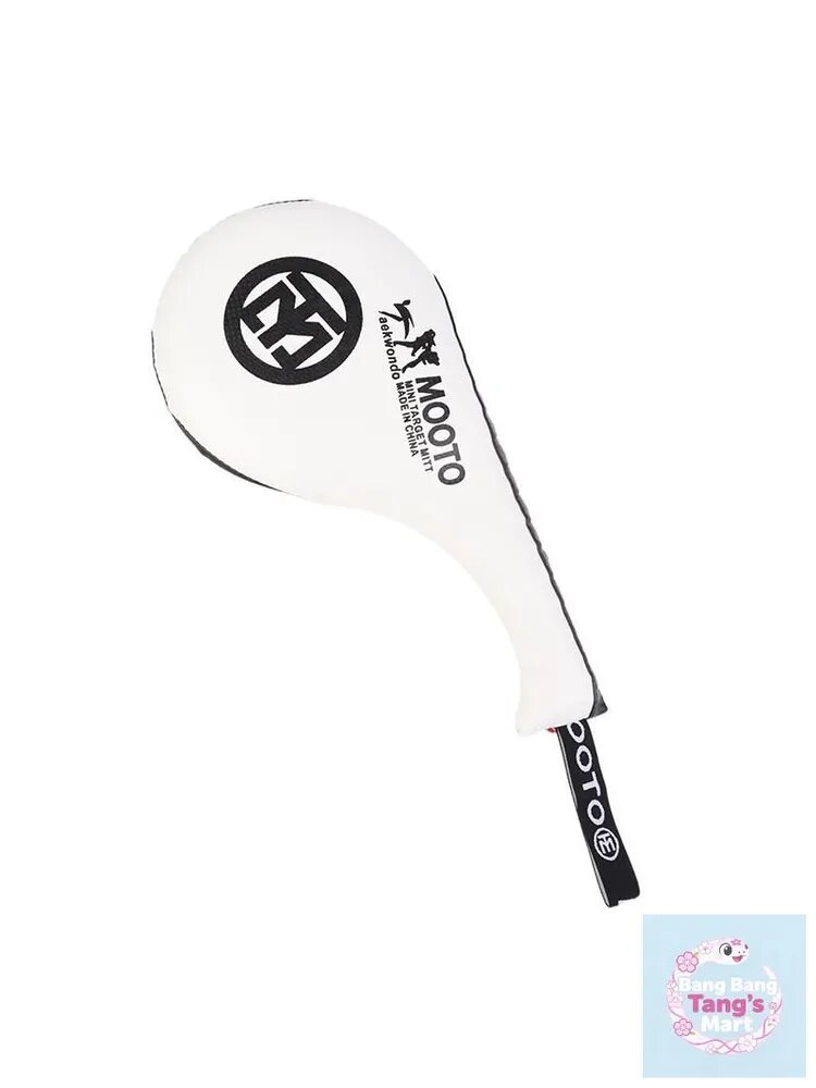 Ракетка для отработки ударов MOOTO MINI TARGET MITT для кикбоксинга, полиуретан, белая