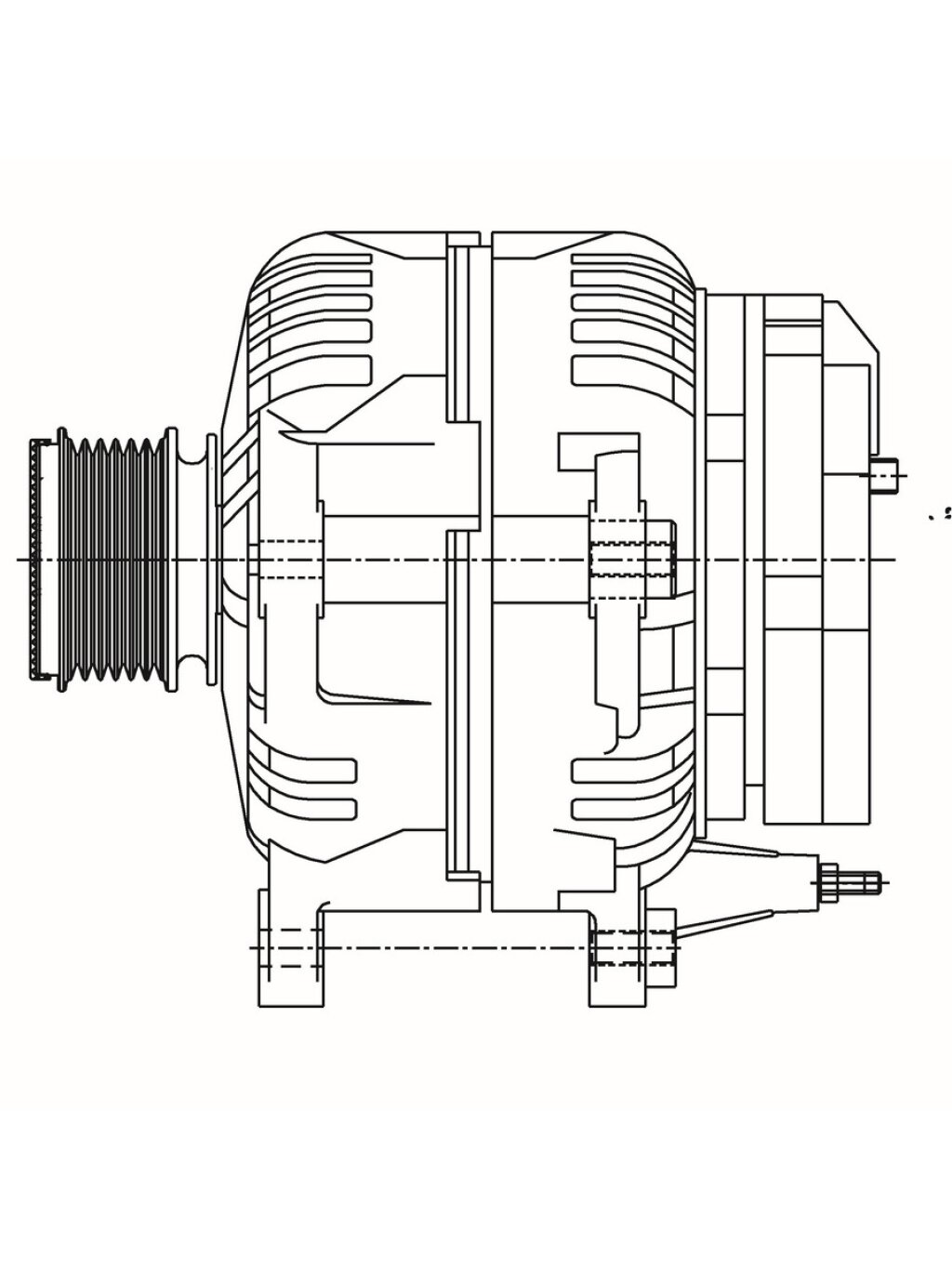 Генератор 150A STARTVOLT LG 1882