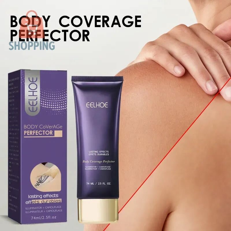 Westmore Beauty Body Coverage Perfector Водостойкий макияж для ног и тела - Маскирующий макияж для татуировок - 3,5 унции