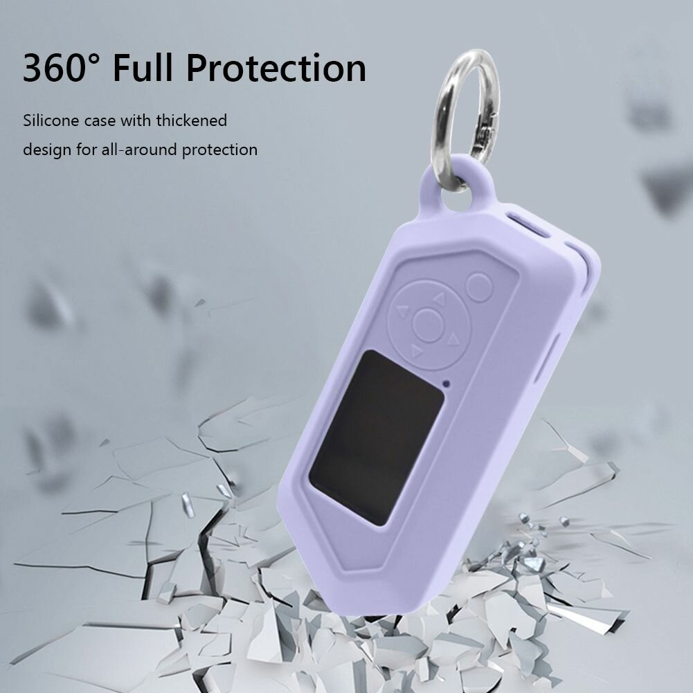 Силиконовый чехол с защитой от царапин и карабином для Flipper Zero