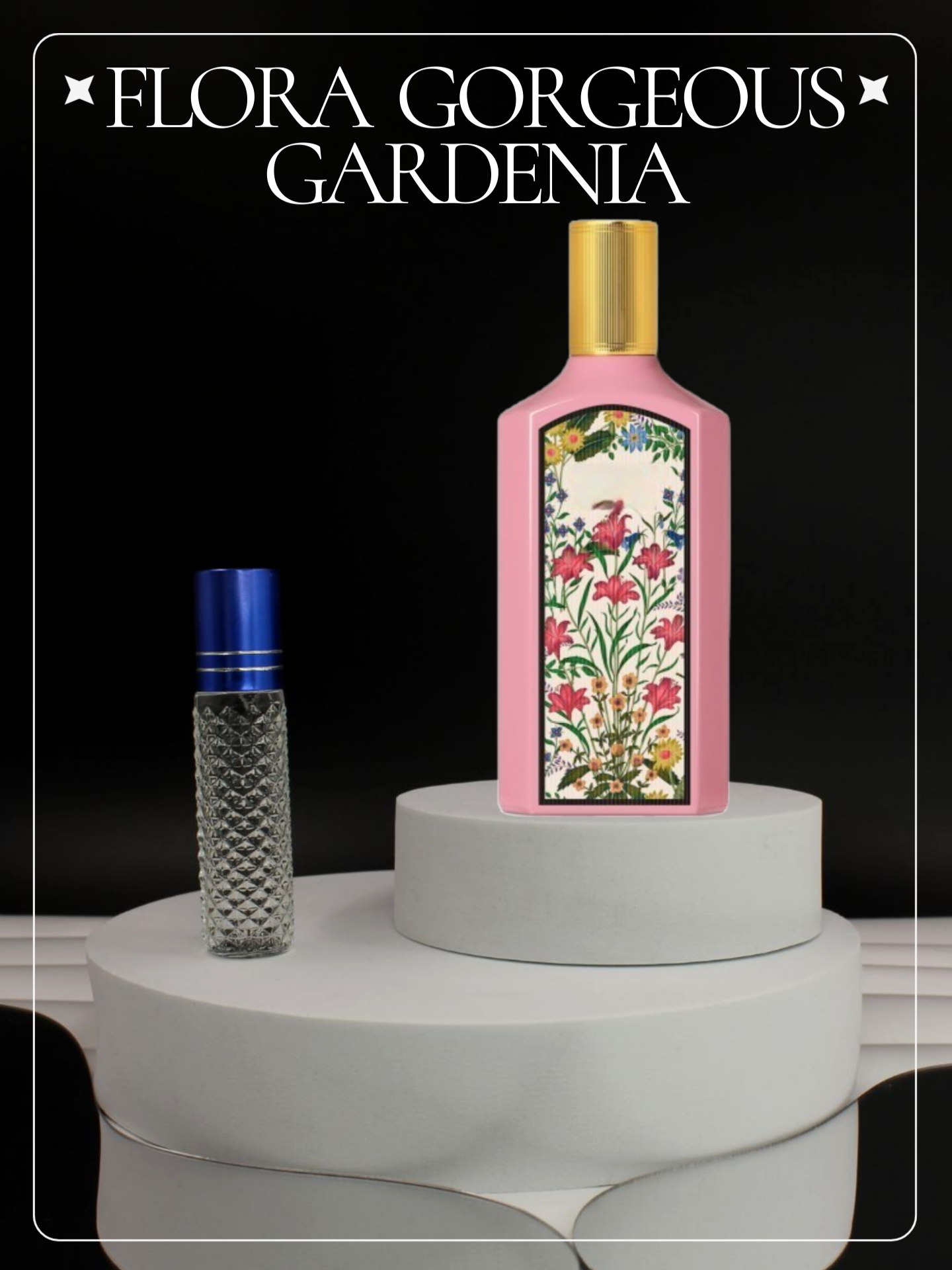 Perfum Secrets; Духи масляные Flora Gorgeous Gardenia; Флора Горджес Гардения роликовый флакон 8 мл