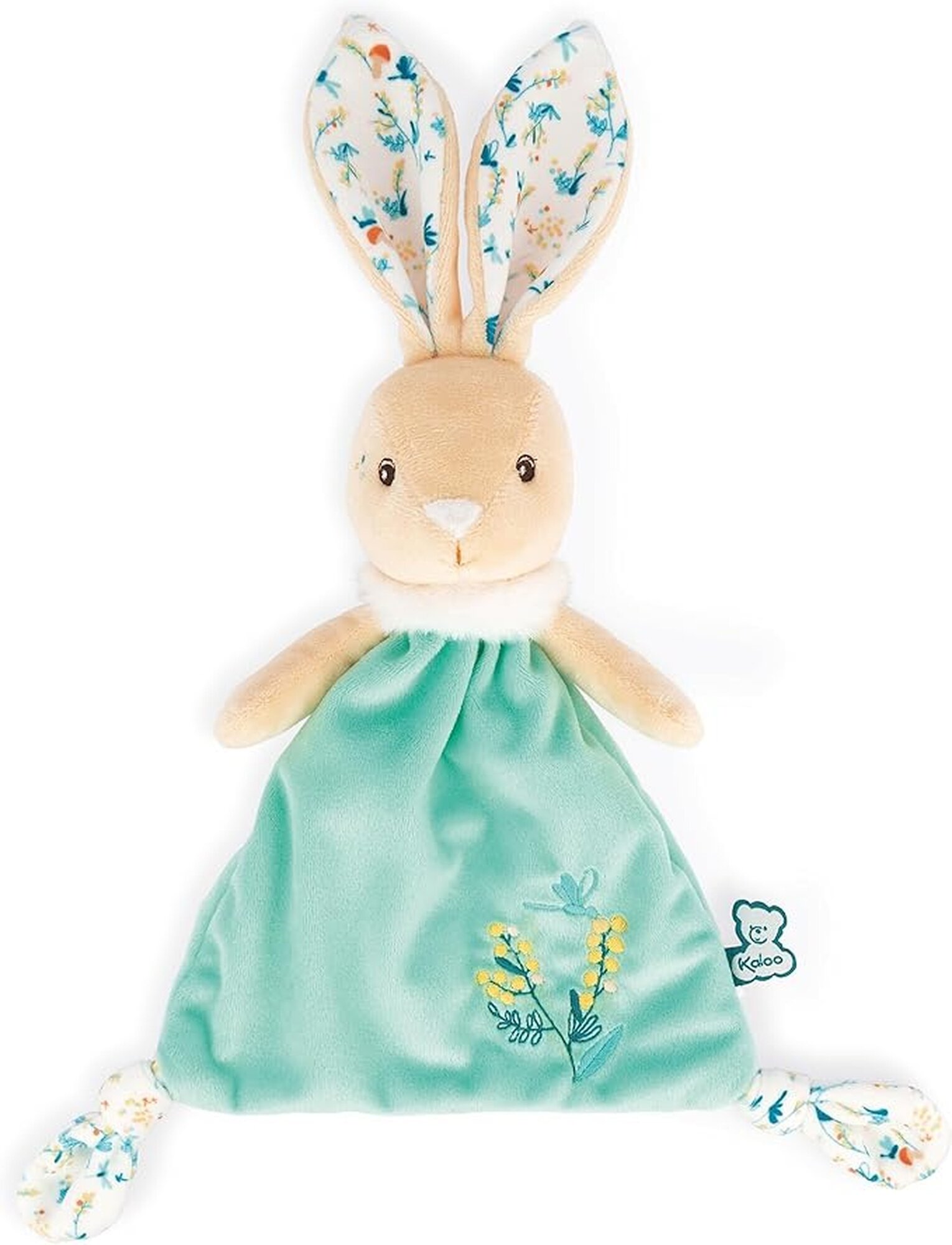 Мягкая игрушка Kaloo K963670, кролик-комфортер, двусторонняя текстура, 24 см