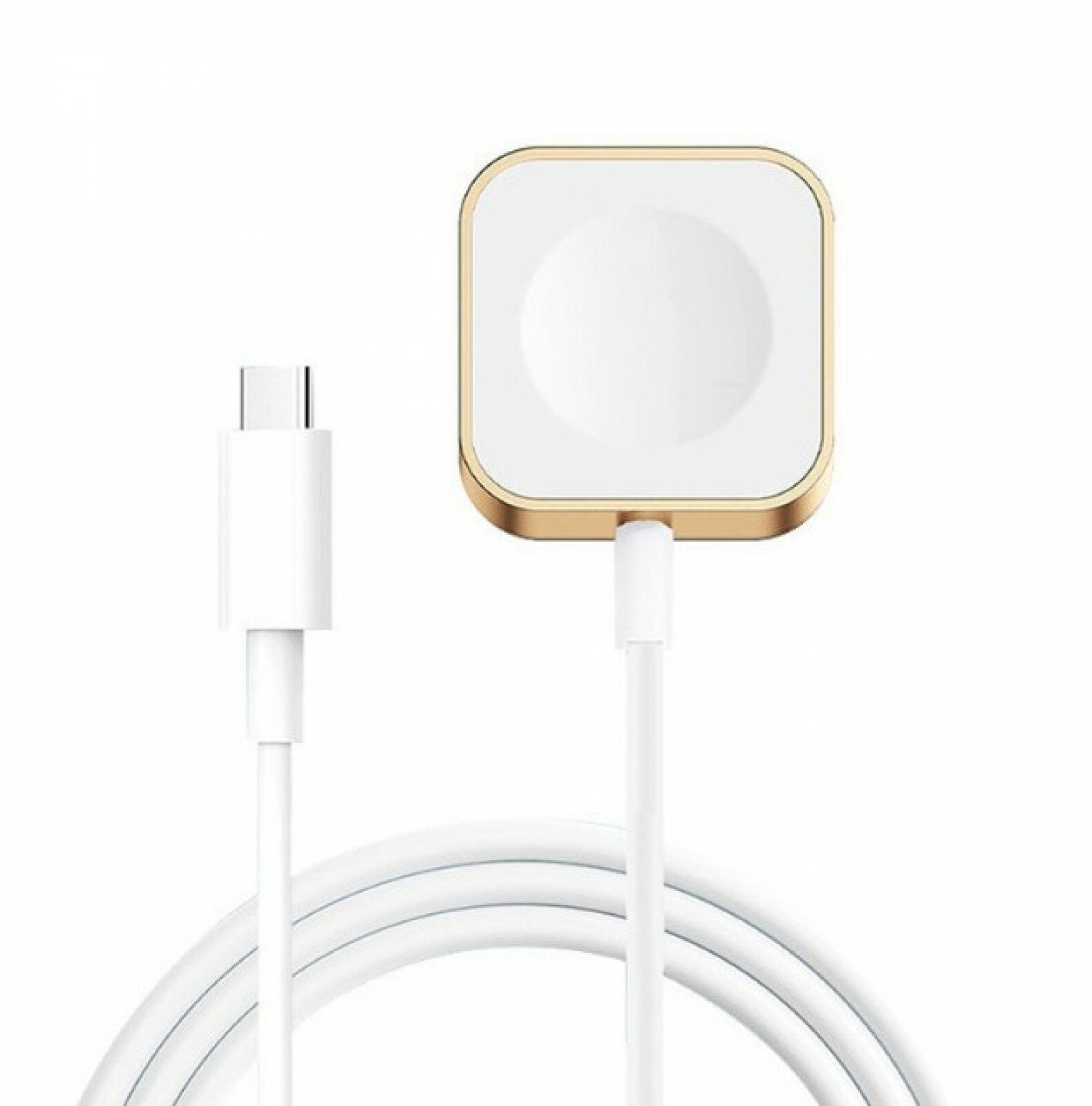 Магнитное зарядное устройство MyPads для Apple Watch Series 1-7 и SE с USB Type-C