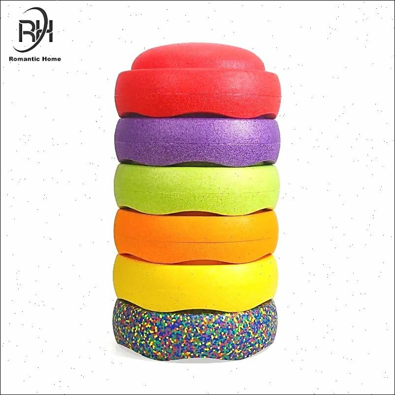 Балансир для детей/Балансировочные полусферы детские для свободной игры 6шт. круговой