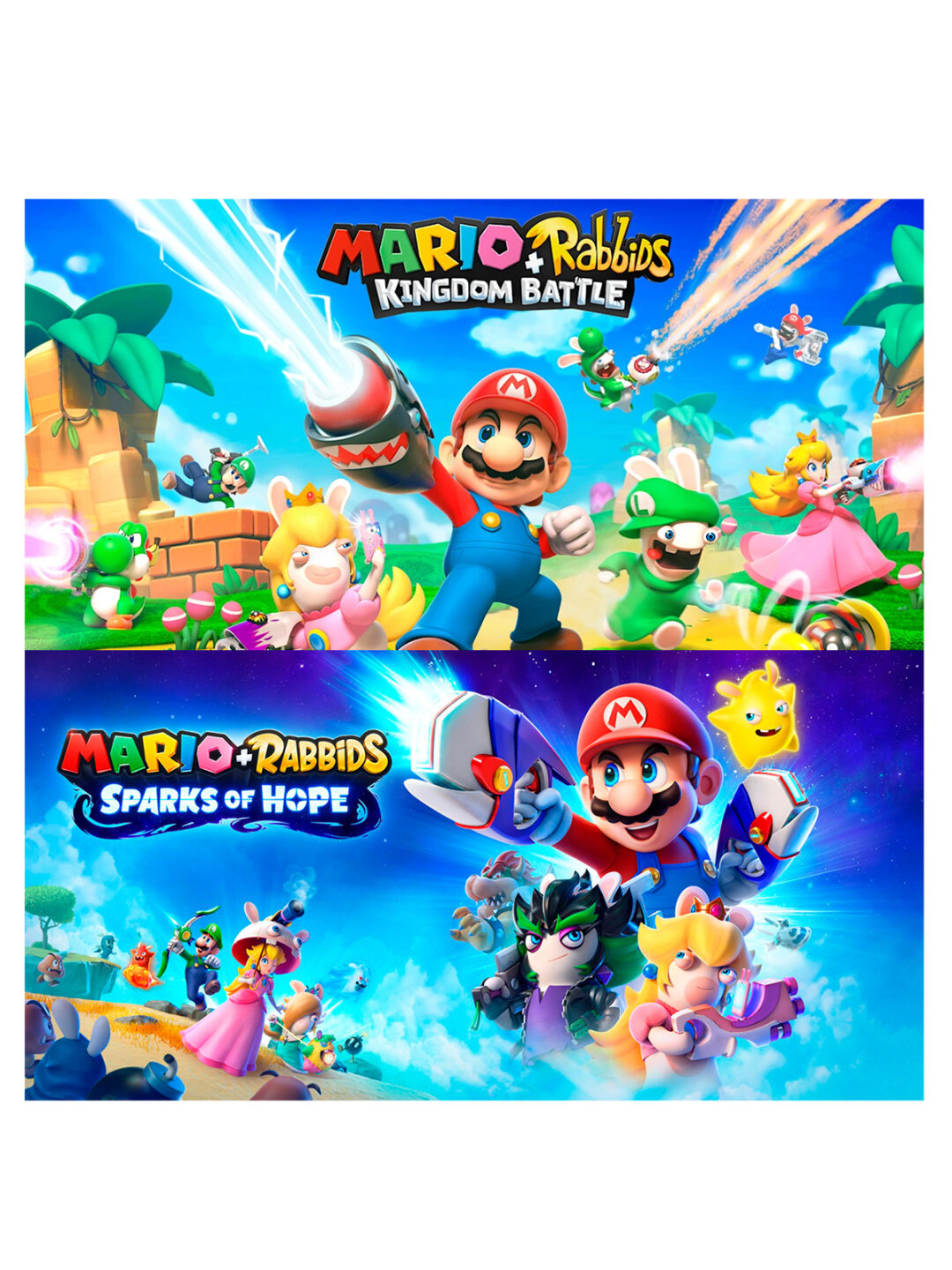 Mario + Rabbids Double Pack (Nintendo Switch - Цифровая версия) (EU)