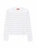 Кардиган Missoni Buttoned cardigan, размер 40, бежевый/белый