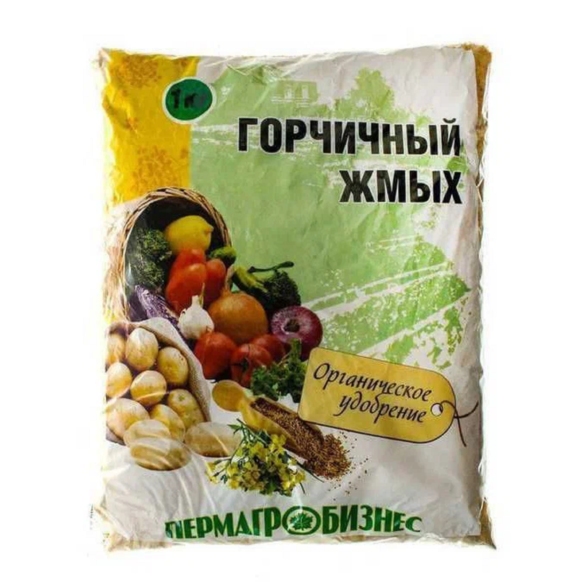Удобрение Лето "Горчичный Жмых", органическое, защита от вредителей, порошок,5 уп по 1 л.