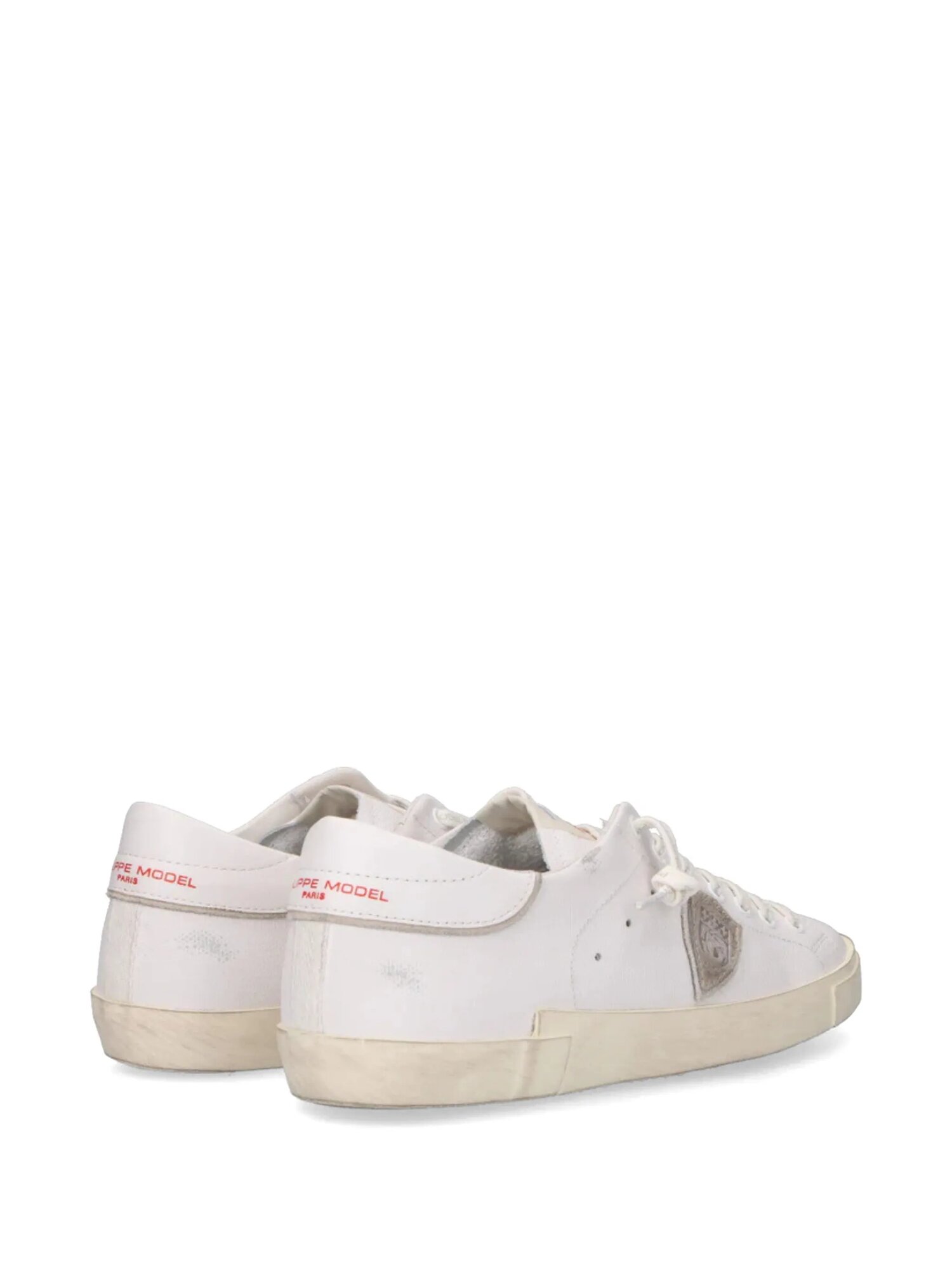 Кроссовки Philippe Model Panelled leather sneakers, размер 37 — фото 1