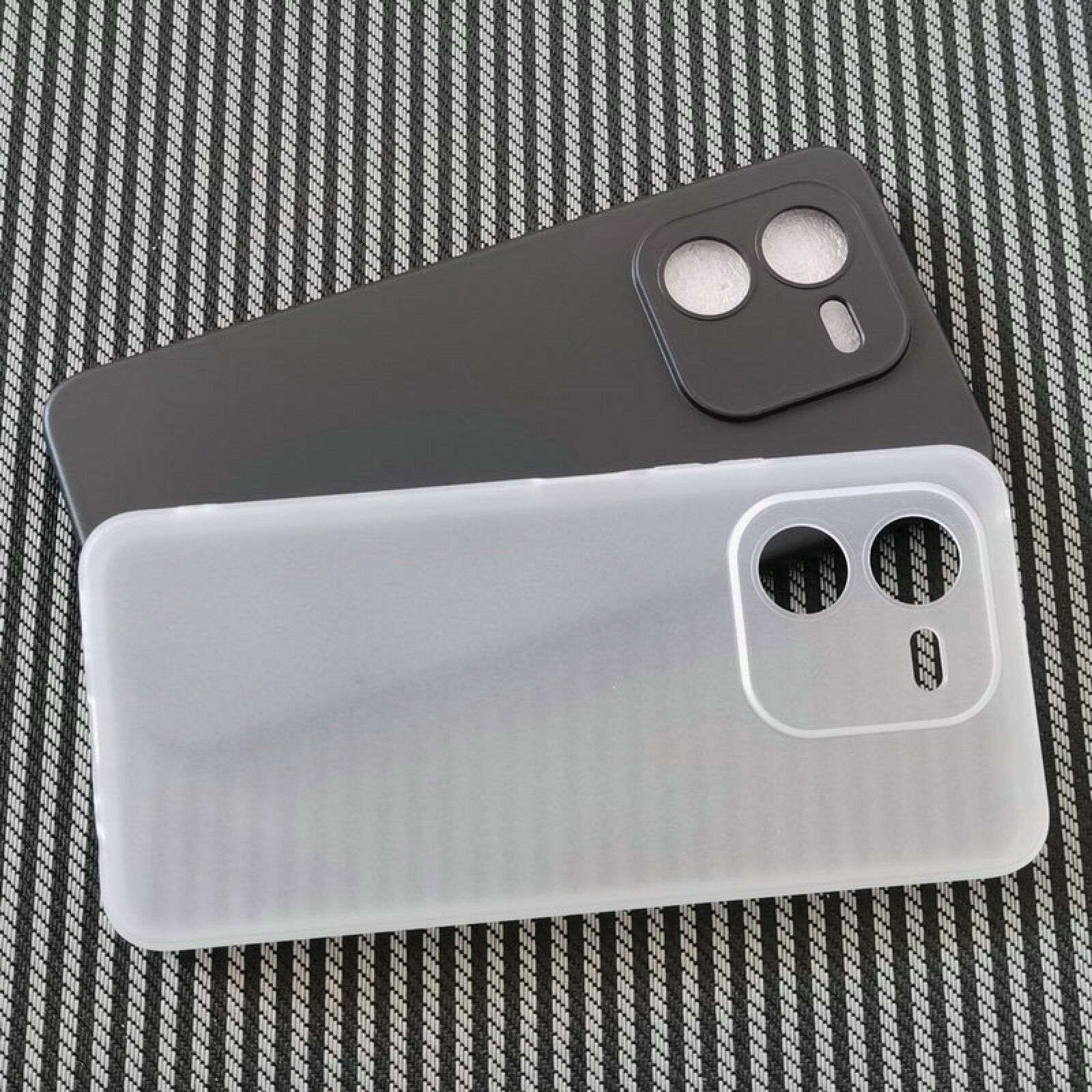 Задняя панель-чехол MyPads Morbido для Vivo iQOO Z9X 5G ультра-тонкая мягкий силикон белый