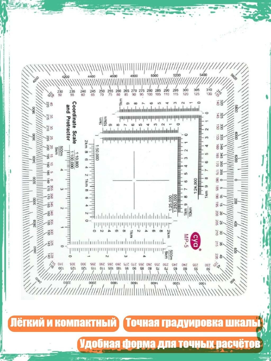 Прокторатор для координатной сетки MGRS