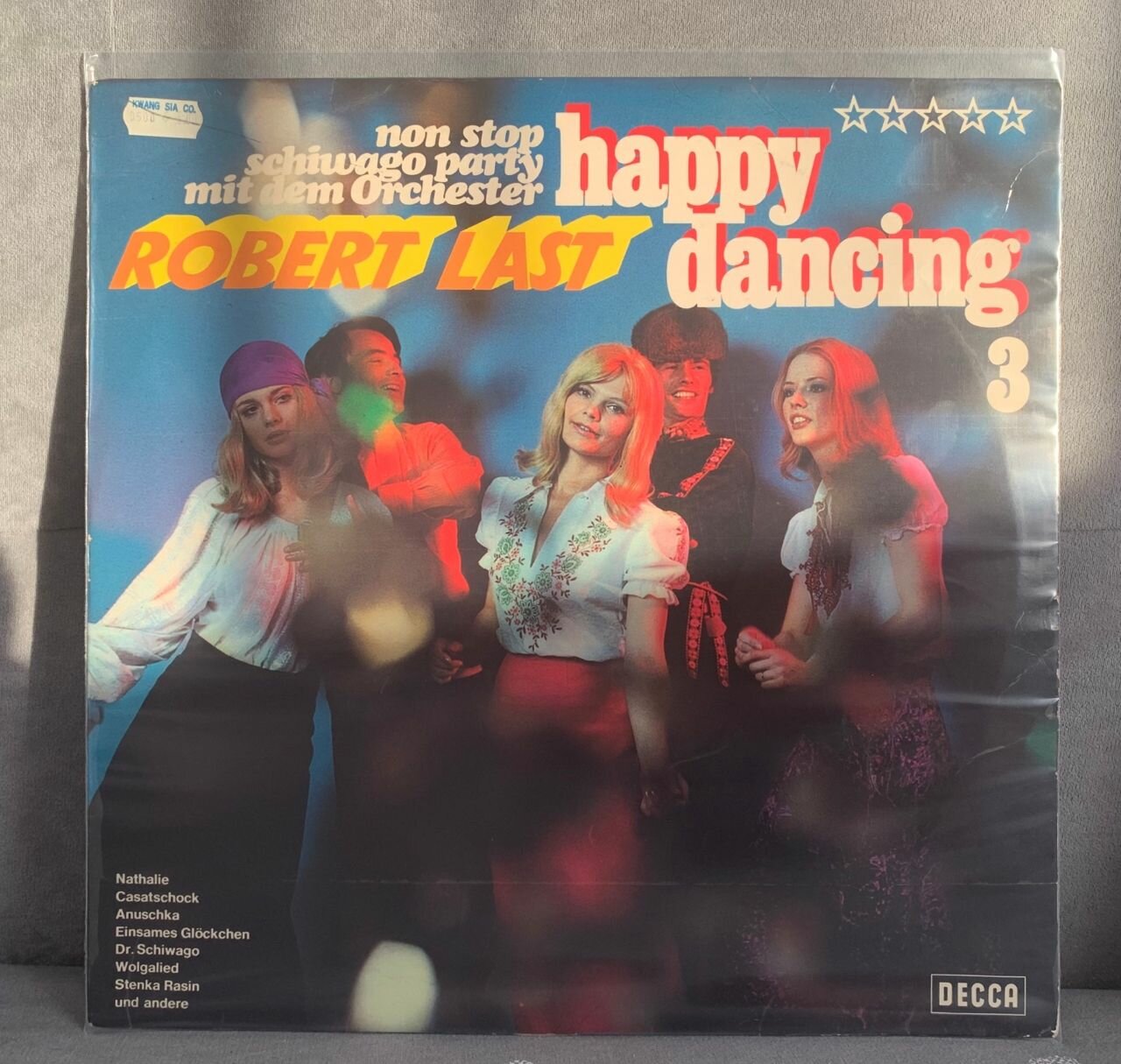Robert Last - Happy Dancing 3, LP, Виниловая пластинка, VG Good