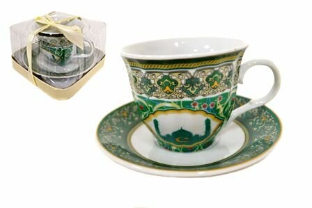 Набор чайный 2 пр коробка, мусульманская серия