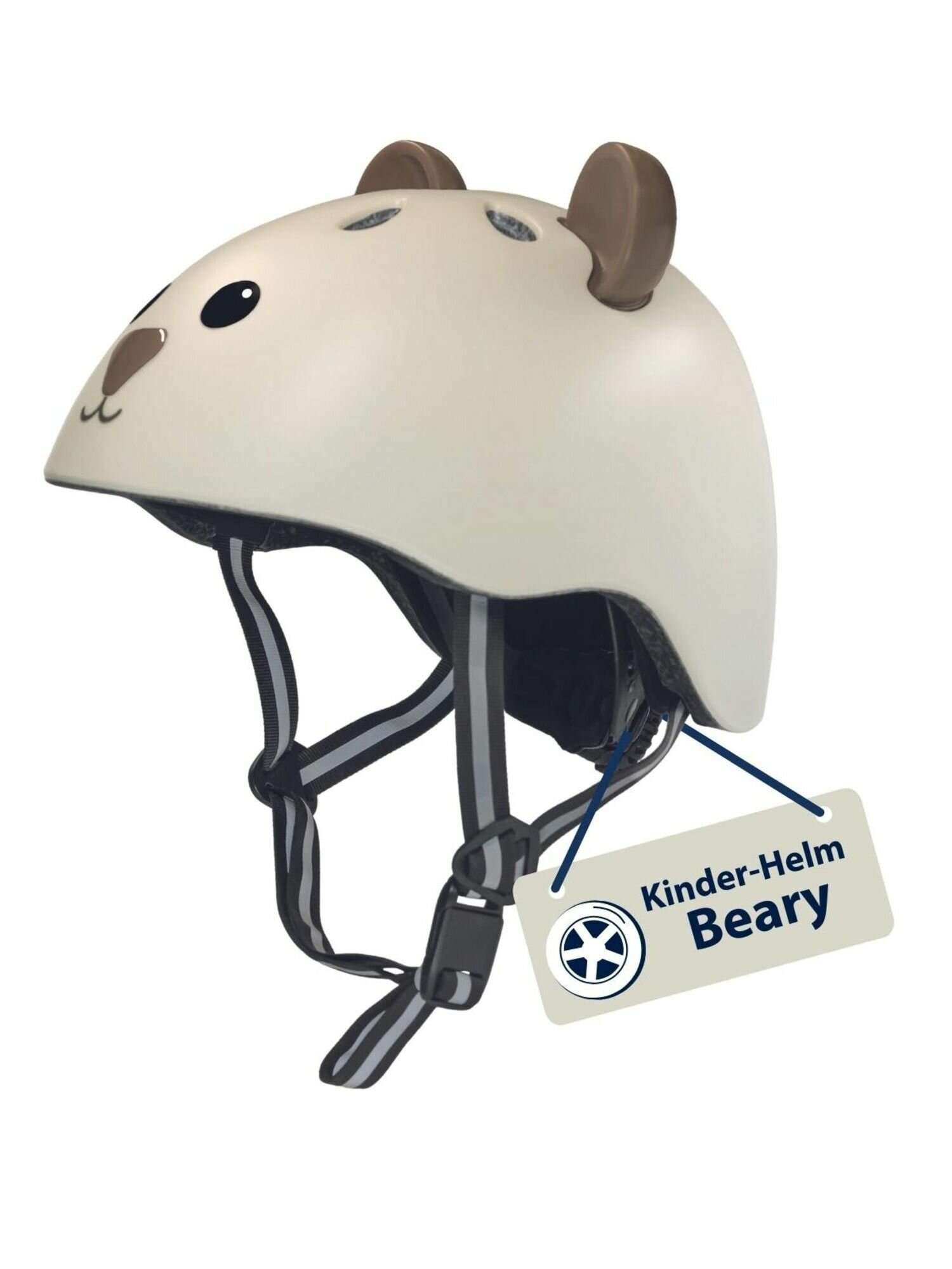 Детский шлем защитный "Мишка", р.48-52