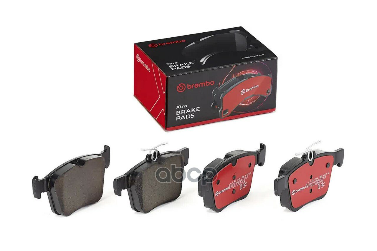 Колодки тормозные дисковые Xtra | зад | Brembo арт. P85124X