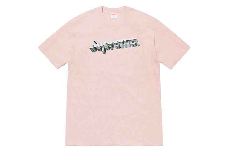 Футболка Supreme Chrome Logo Tee