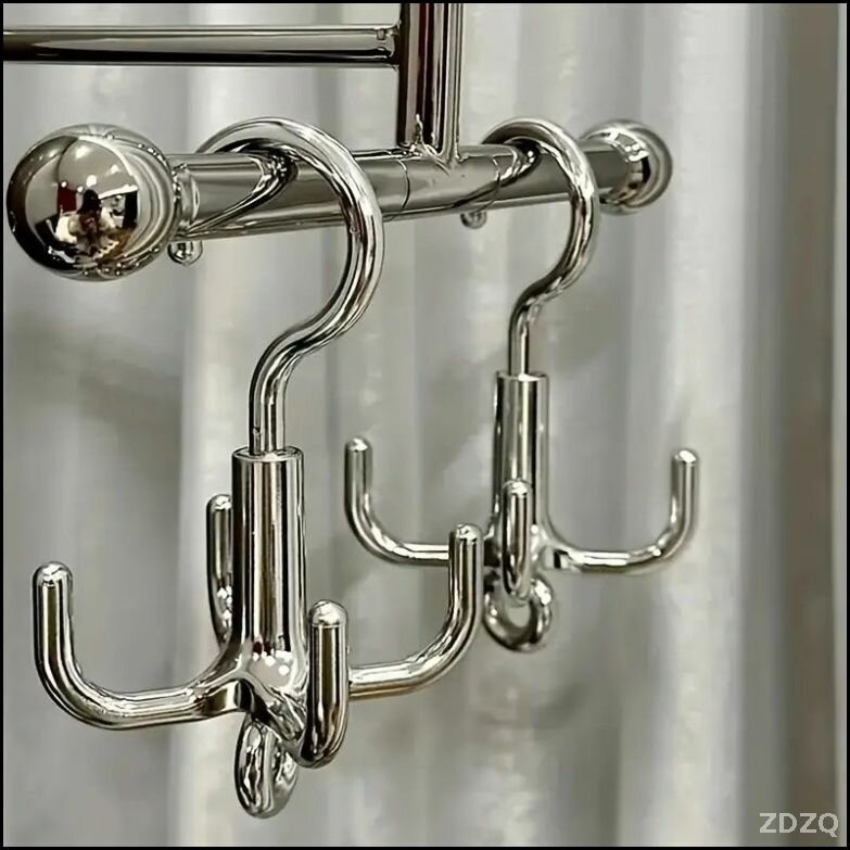 2 шт Вешалка для ремней, галстуков, шарфов, бижутерии, аксессуаров, модульная, вращающаяся на 360 градусов