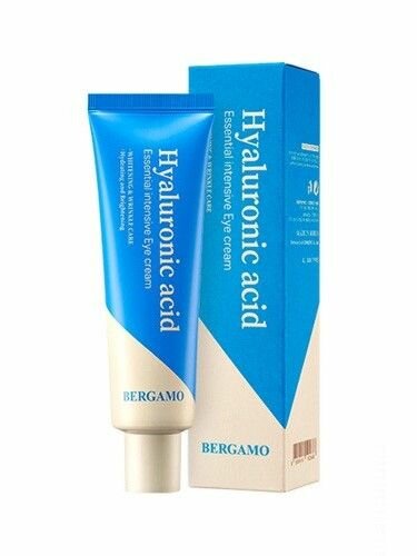 Интенсивный увлажняющий крем для век с гиалуроновой кислотой BERGAMO Hyaluronic Acid Essential Intensive Eye Cream 100 мл. Корея