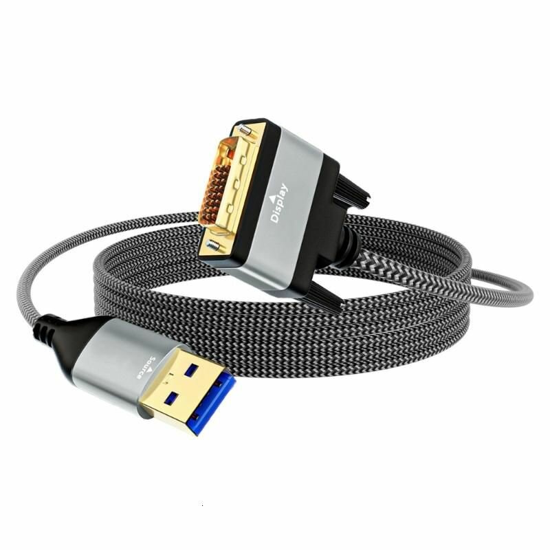 Универсальный кабель DVI USB 3.0