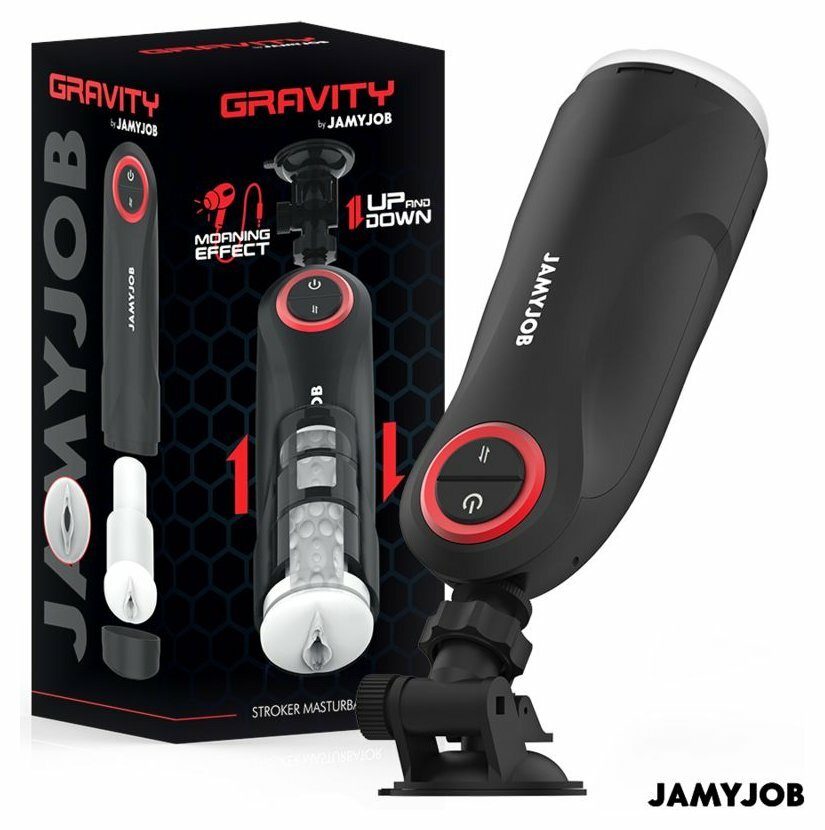 Автоматический мастурбатор-вагина с поступательными движениями JAMYJOB