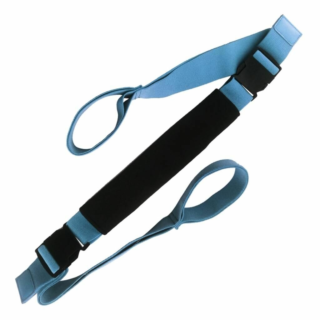 Эластичная лента для йоги и пилатеса, Синий