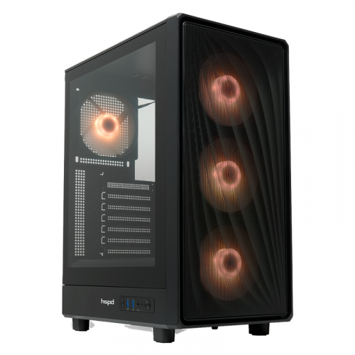 Hspd Корпус M510 ARGB, черный